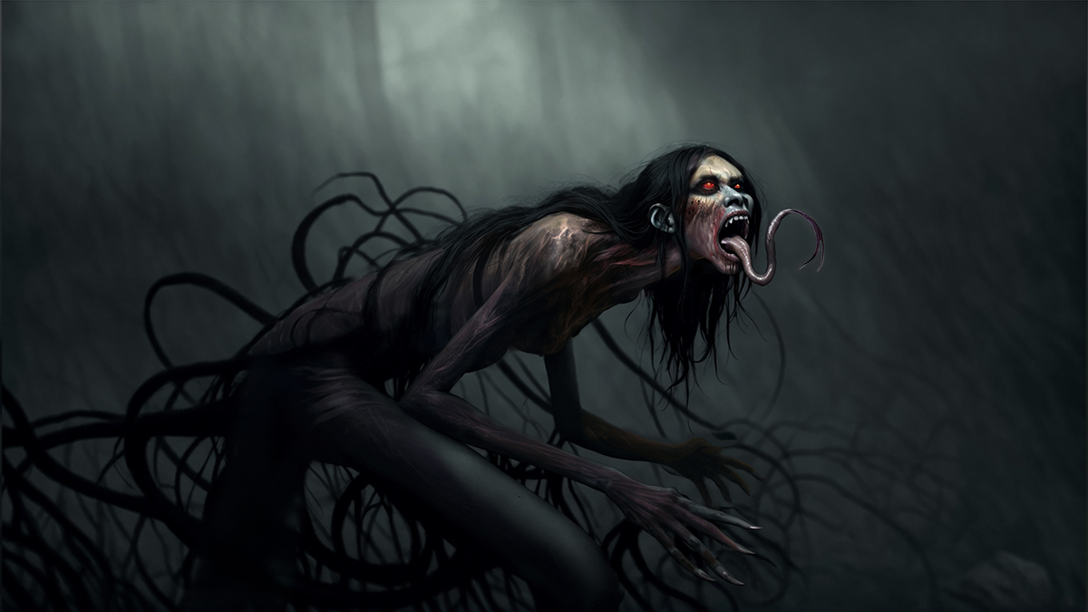 Commissioned Artwork: Aswang – Tom B. Free