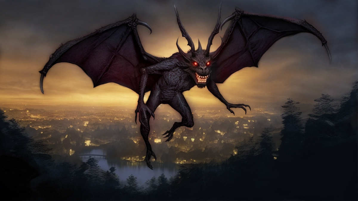 Commissioned Artwork: Jersey Devil – Tom B. Free