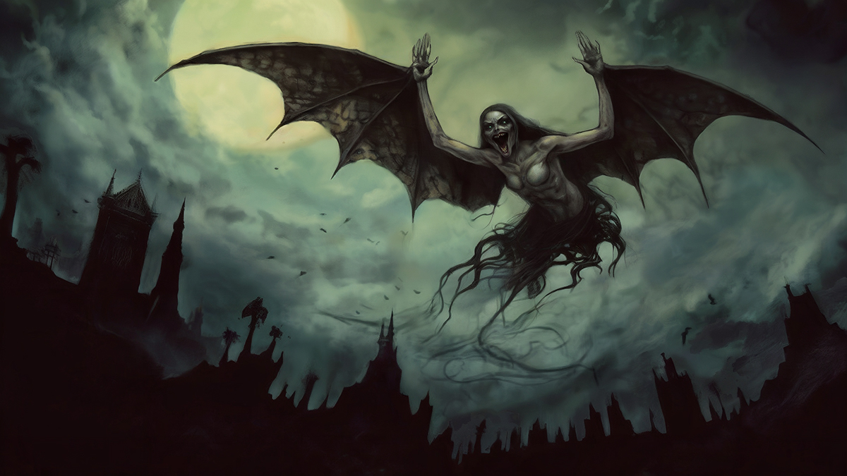 Commissioned Artwork: Manananggal – Tom B. Free