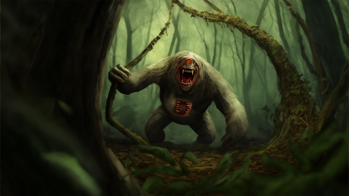 Commissioned Artwork: Mapinguari – Tom B. Free
