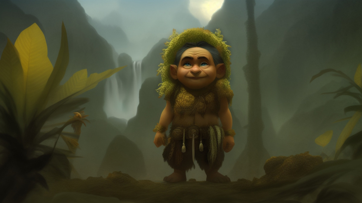 Commissioned Artwork: Menehune – Tom B. Free